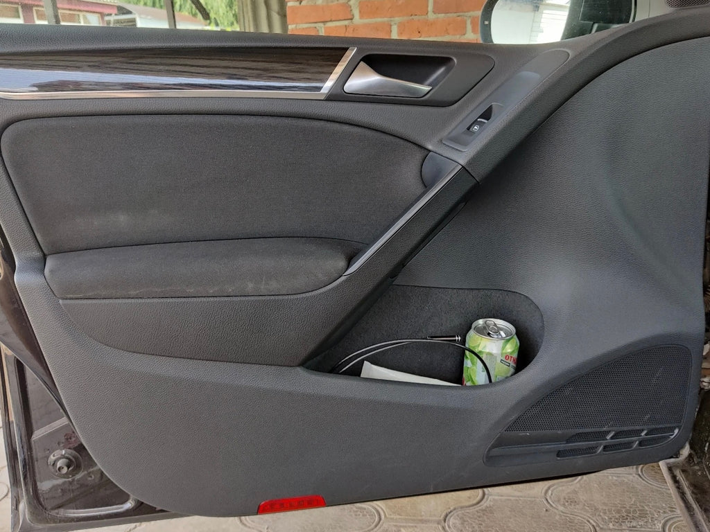 Interior Doors Handle Cover Black Inner For VW Golf 6 GTI MK6 2009 201 ...