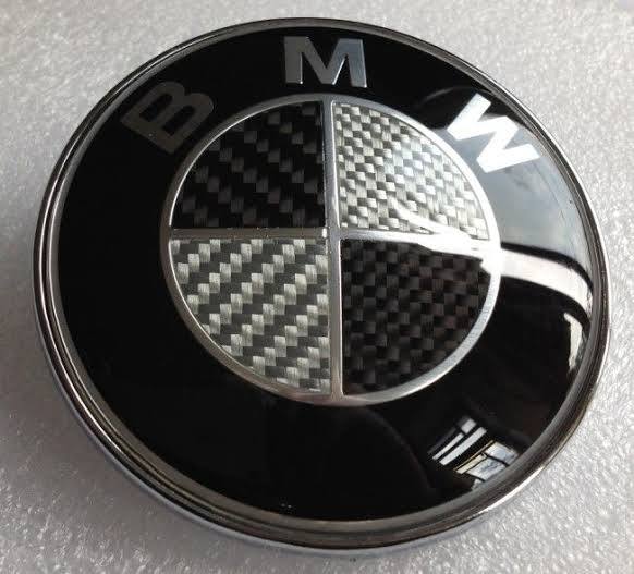 BMW Badge 74mm Bonnet Hood Emblem for E46 E39 E38 E90 E60 Z3 Z4 X3 X5 ...