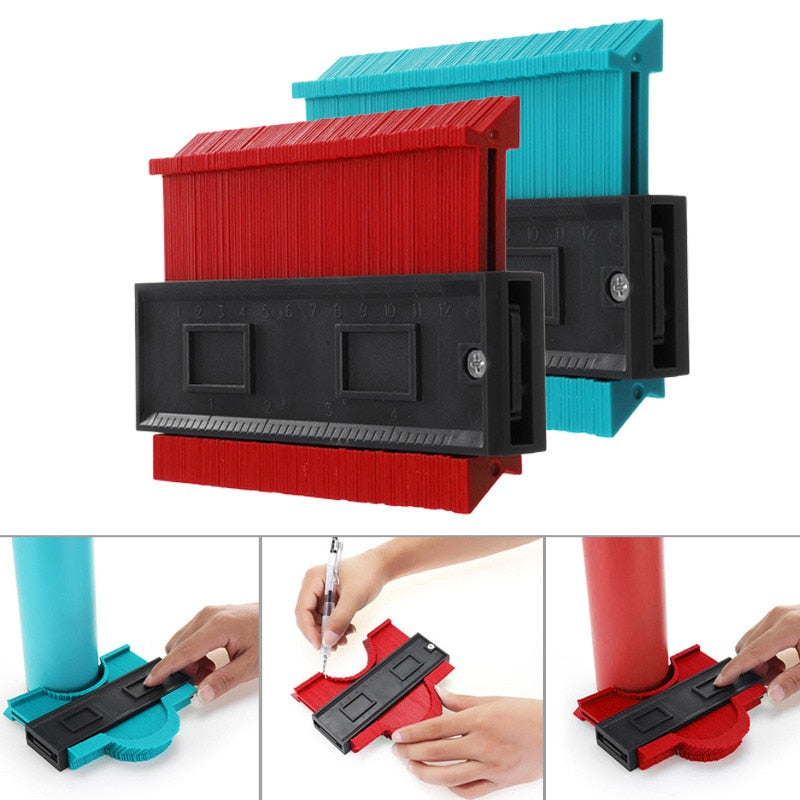 Irregular Shaper Scale Contour Profile Ruler Gauge Tiling Laminate Til ...