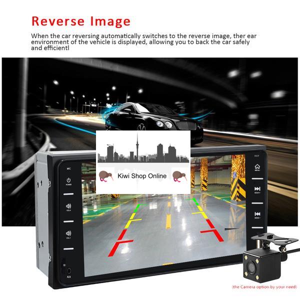 Compatible with Toyota Stereo Head Unit + Rear View Camera, Bluetooth ...