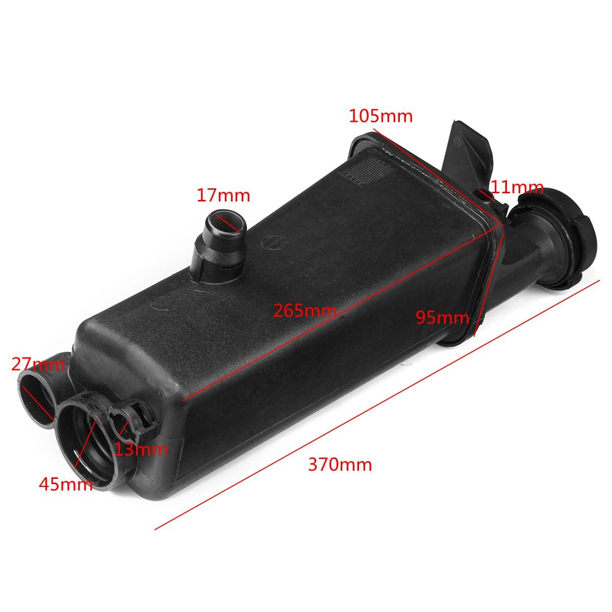 Radiator Coolant Overflow Expansion Tank with Cap For BMW E46 E53 E83 KIWI CAR PARTS