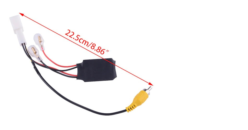 Car 4 Pin Factory Camera Retention Adapter For Toyota Reverse Camera ...