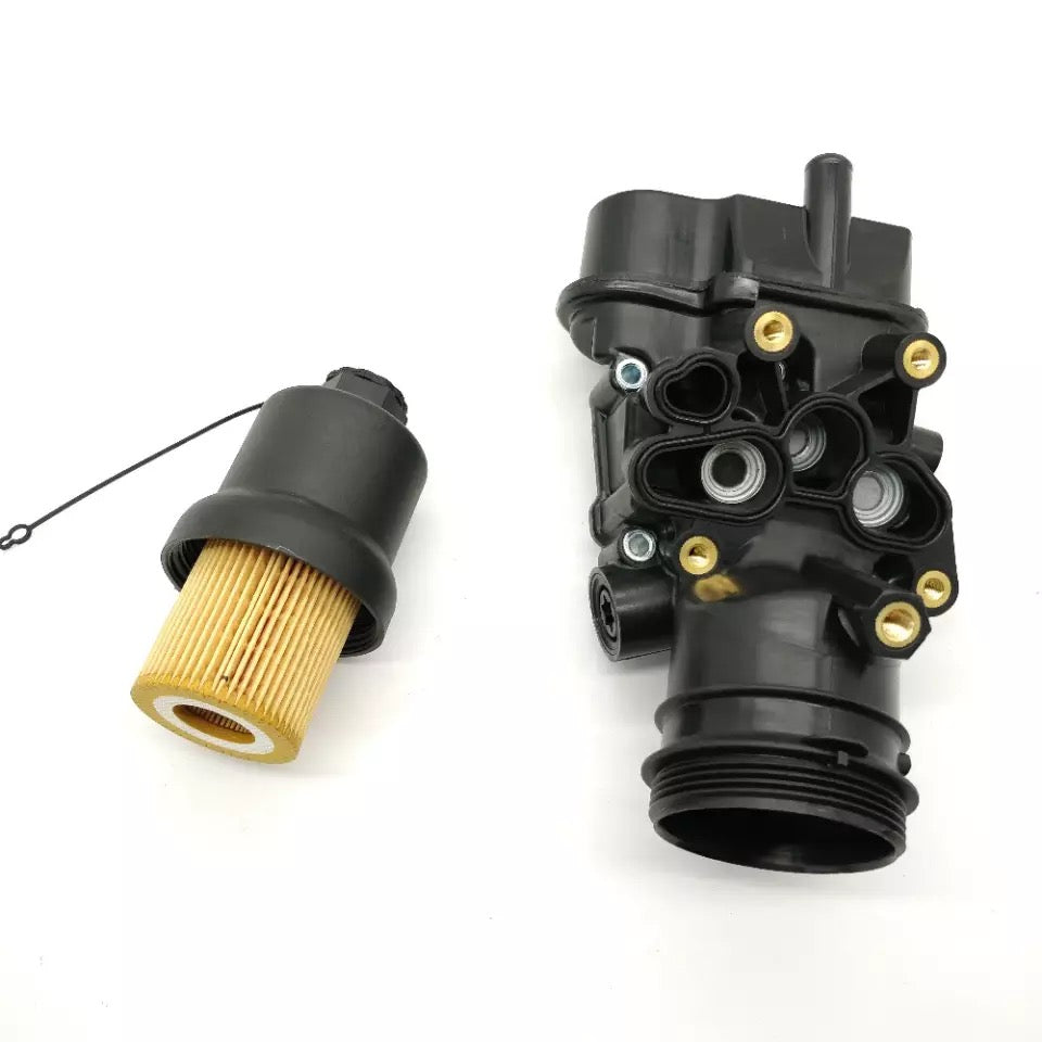 Audi Oil Filter Housing Assembly 06D115397K for 2.0 FSI Non Turbo ...