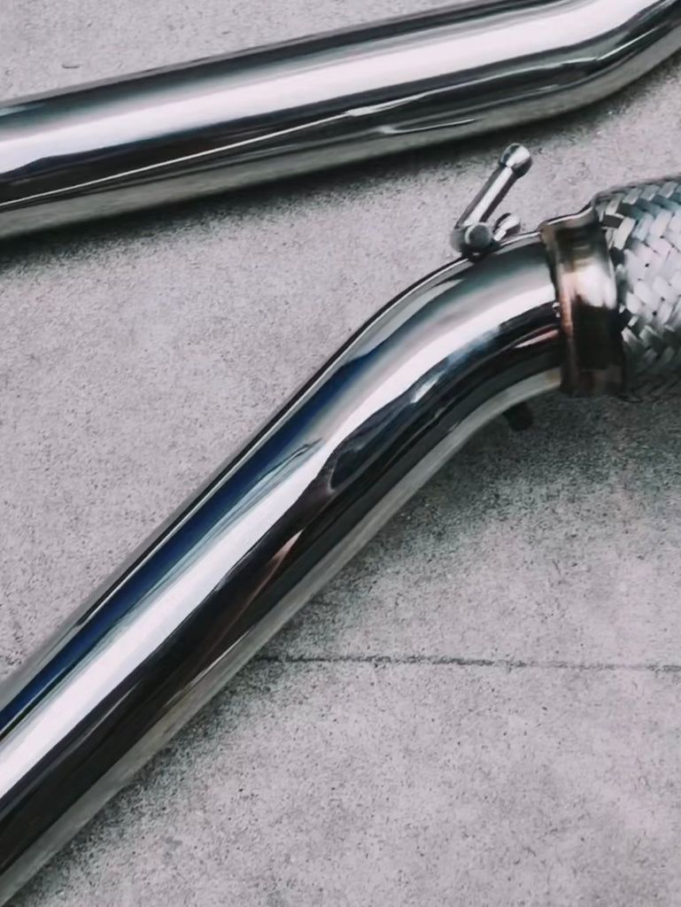 Downpipe Exhaust for Audi 8P | High Flow 3” Catless Downpipe – KIWI CAR ...