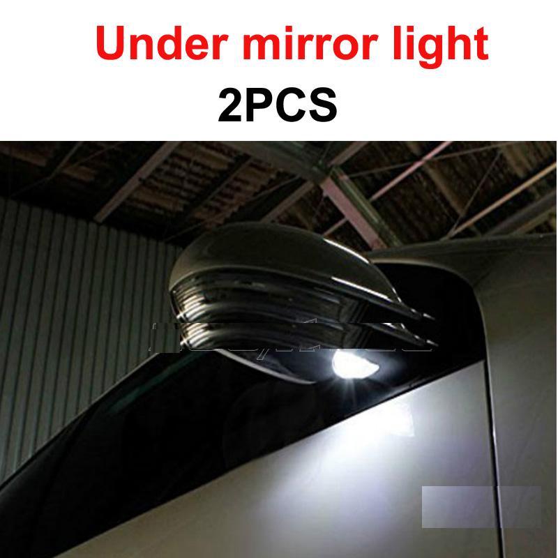 LED Bulb Kit for VW Golf MK5 - White Reverse Bulb + Under Mirror + Lic ...